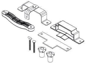 Warrior Basket Mounting Hardware | Loadwarrior/Megawarrior clamp RPL ...